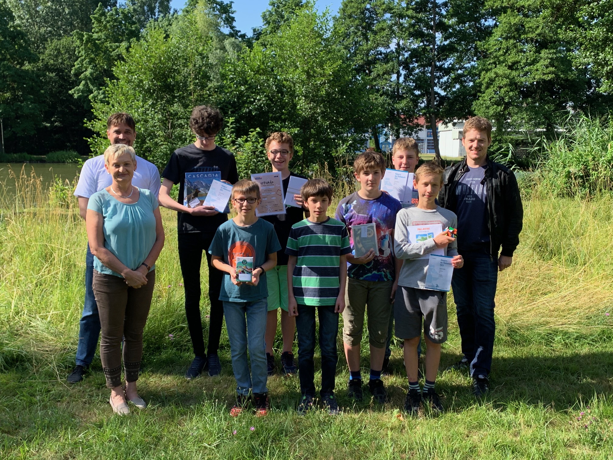 Ehrung der Platzierten und Sieger der Mathematik-Wettbewerbe ...